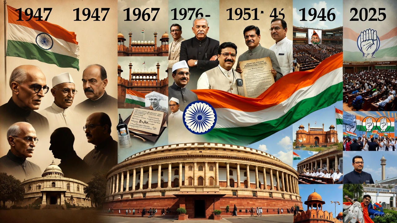 Indian Political History Series — Complete Overview (1947–2025) | From ...